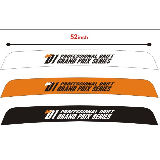 🏁🏎️Colour Plotting Windshield Sticker-D1 PROFESSIONAL DRIFT | Shopee ...