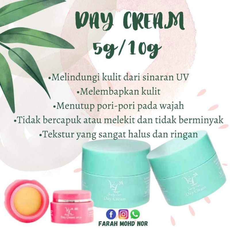 ( READY STOK) DAY CREAM 10G / KRIM SIANG / SUN CREAM ( 💯 ORI HQ VSL ...
