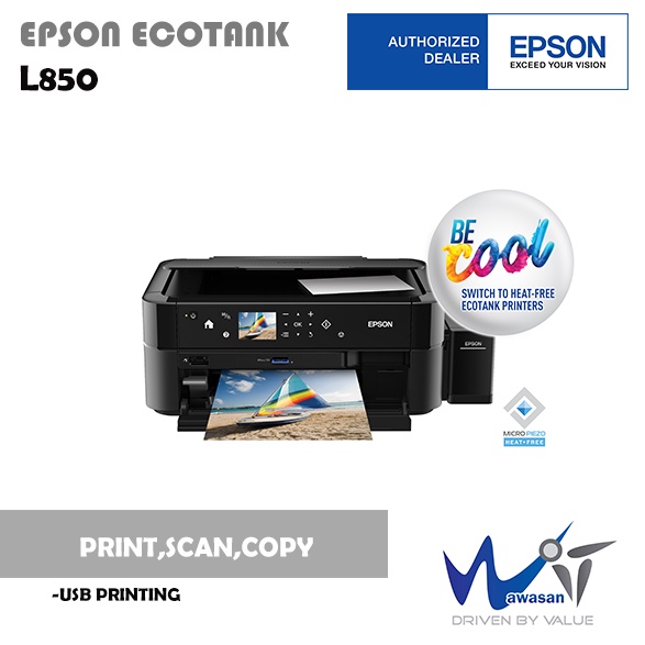 Epson L850 Photo All-in-One Multifunction Ink Tank System Printer ...