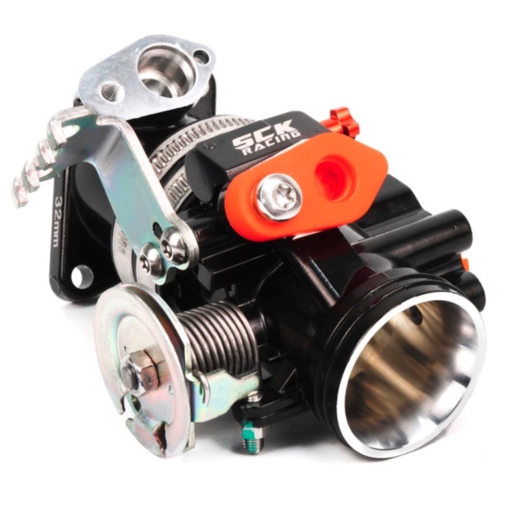 SCK Racing Throttle Body Kit Twin Jet Y15 Dual Injector Big-Bore TB ...