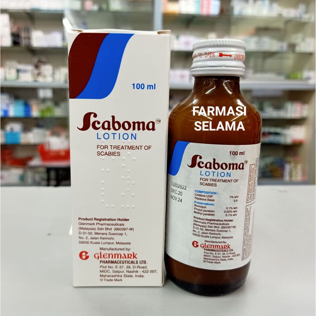 Scaboma Lotion (Scabies Treatment) | Shopee Malaysia