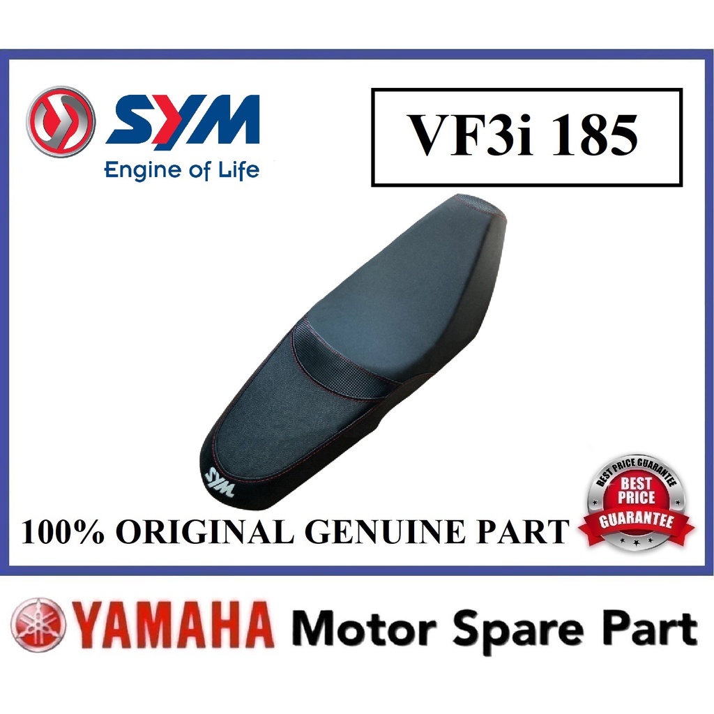 100% ORIGINAL SYM VF3i SEAT ASSY 0 77200-VF3-900 DOUBLE KUSYEN KUSEN ...