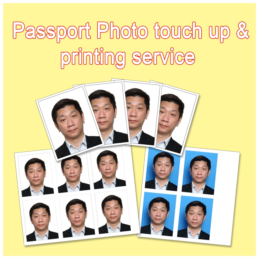 Passport Photo / ID Photo Printing | Shopee Malaysia