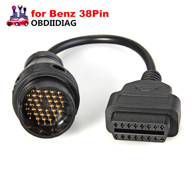 Mercedes 38 Pin OBD OBD2 16 Pin Female Connector for Mercedes OBD II ...