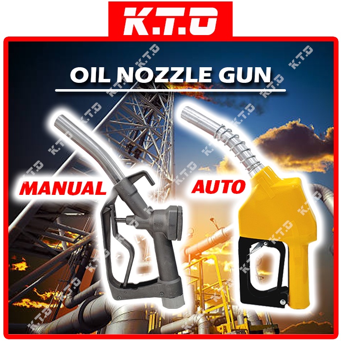 Auto / Manual Fuel Gasoline Diesel Gun Auto Cut Off Fuel Refilling ...