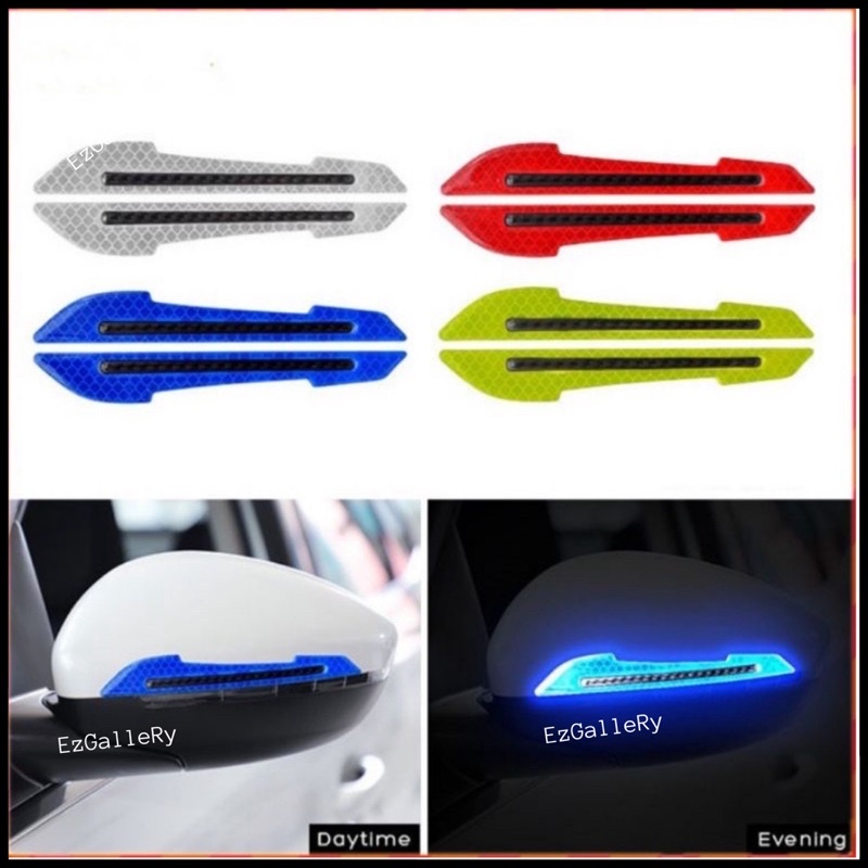 Car Sticker Reflective Safety Night Driving Sticker Pantulan Cahaya ...