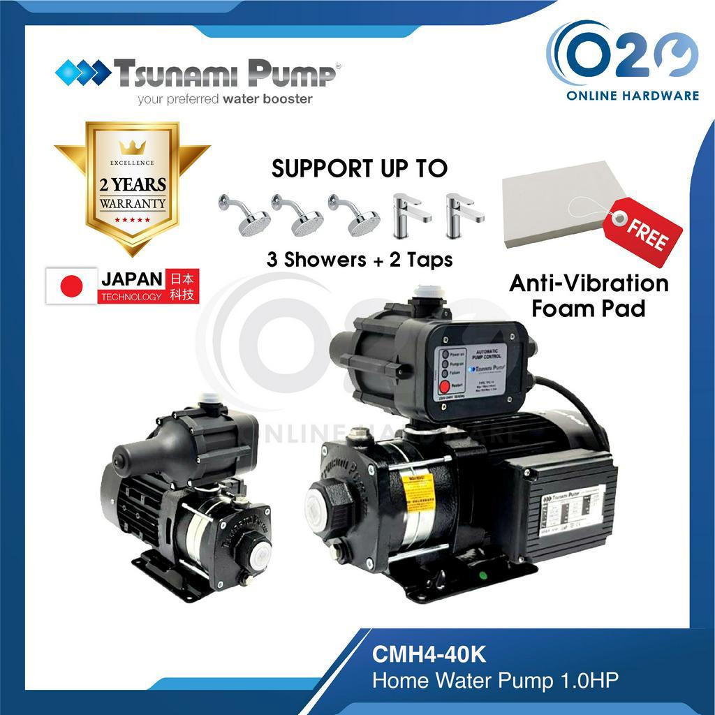 🔥 Tsunami Water Pump CMH4-40-K 1.0HP Water Pump Automatic Pam Air ...