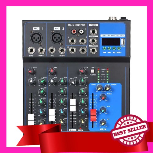 High Tone Quality Multi-Function Recording Mixing Console 4-Channel ...