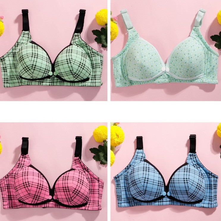 Maternity Nursing Bra 75-95 ABCD Cup Breast-feeding Bra Bralette Push ...