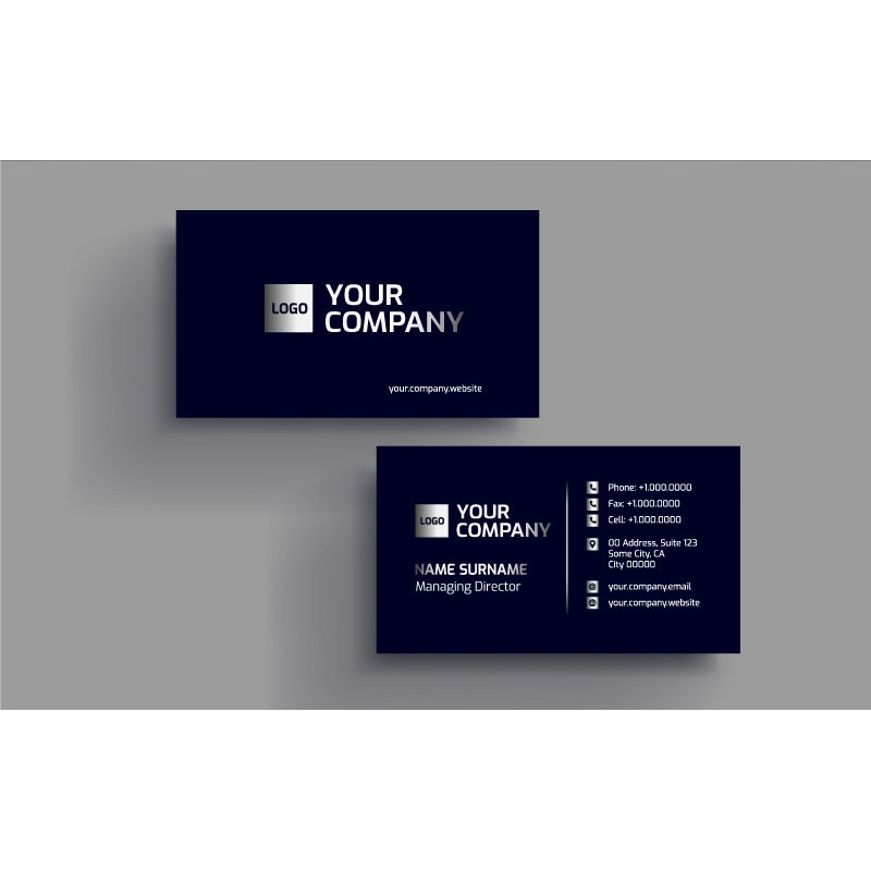 Name Card murah 100pcs (sekotak) Art Card 260gsm 1 side Printing & 2 ...