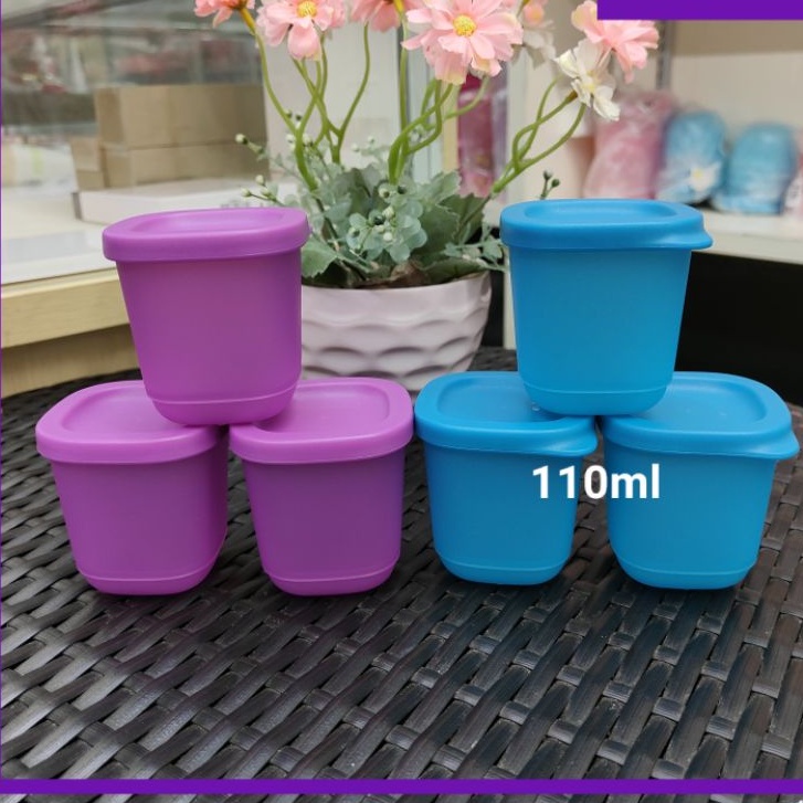 Tupperware Cubix Mini Square 110ml (1pc) | Shopee Malaysia