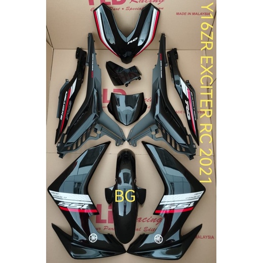 Cover Set Y16zr Exciter Rc2021 Bg ( Hld Tanam Sticker ) | Shopee Malaysia