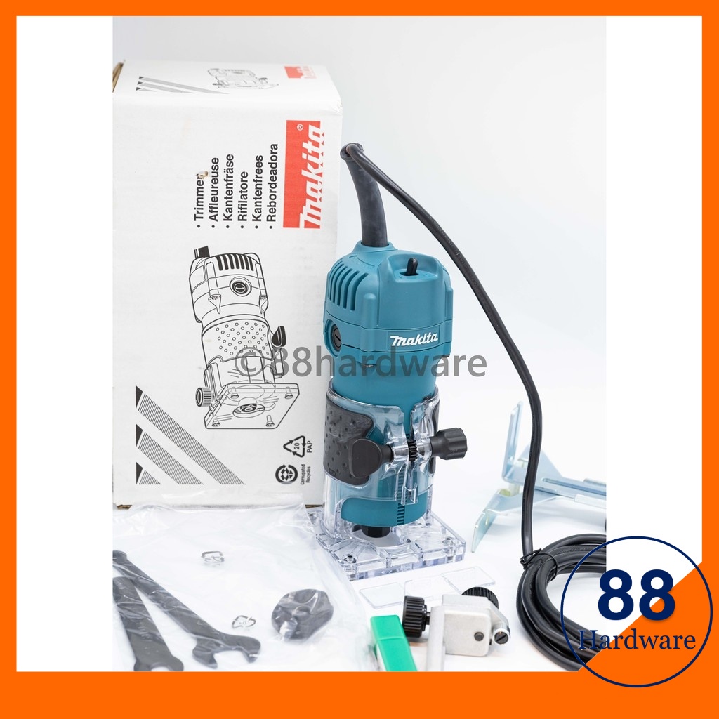 【100% Genius】MAKITA 3709 TRIMMER 6MM (1/4") | Shopee Malaysia
