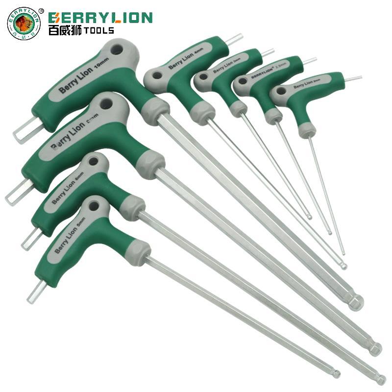 T-Handle allen key tip hex hexagon wrench repair hand to//Hex Wrench ...