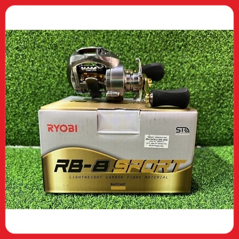 Ryobi RB-8 Sport Casting Fishing Reel (Left Handed) | Shopee Malaysia