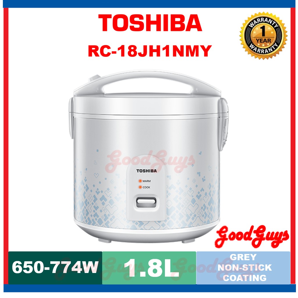 TOSHIBA RC18JH1NMY 1.8L DIGITAL RICE COOKER (NON-STICK) RC-18JH1NMY ...