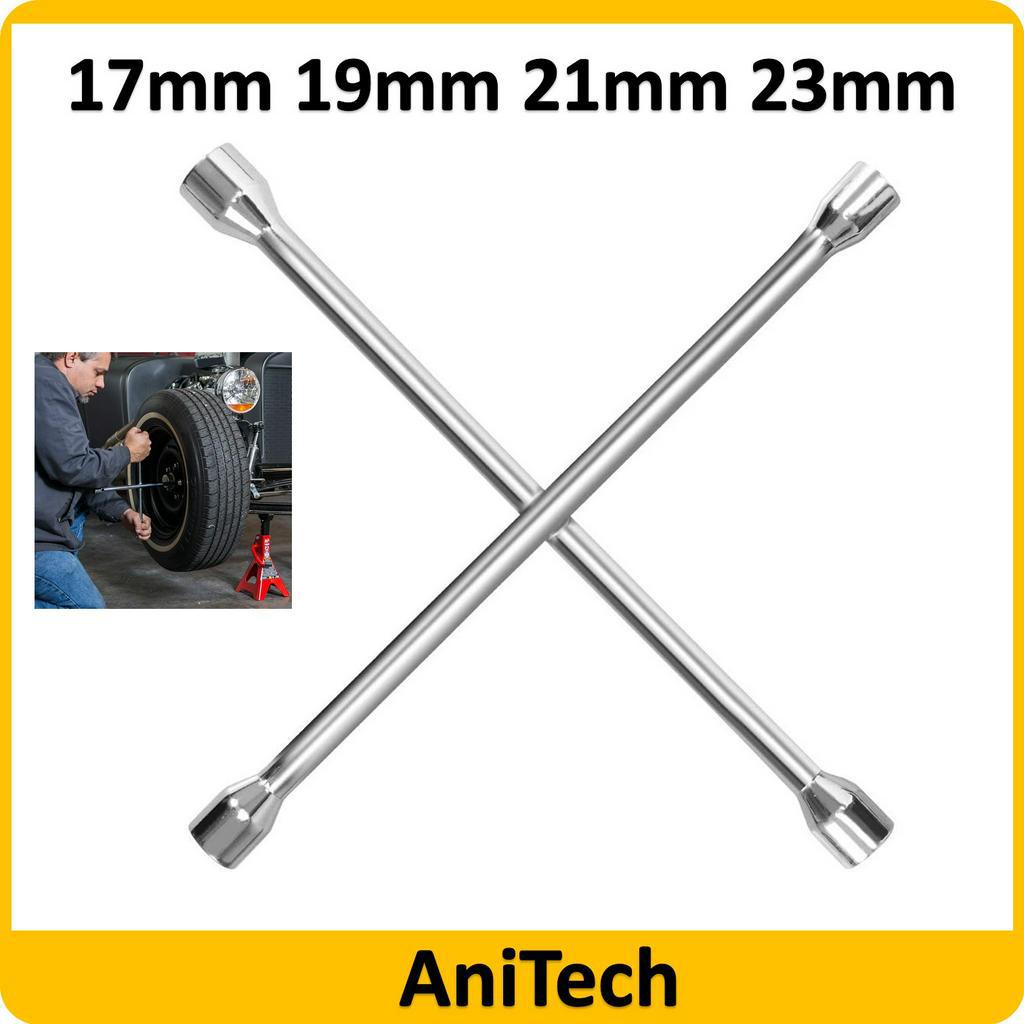 Heavy Duty Cross Wrench Car Truck Lug Wrench Tyre Opener | Spanar ...