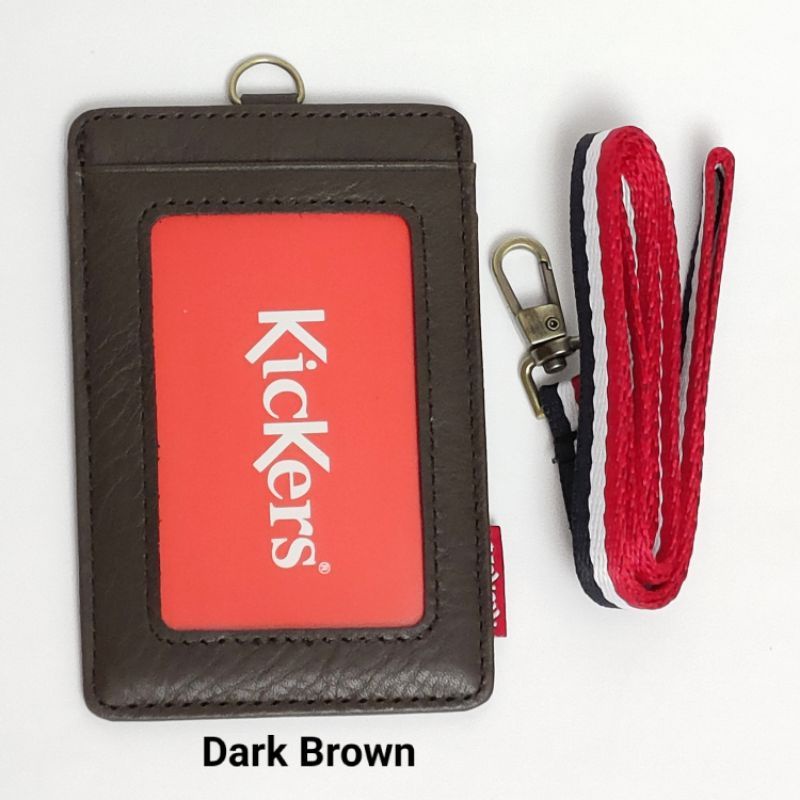 Kickers Genuine Leather Cards Holder with strap ( kic88068 ) | Shopee ...