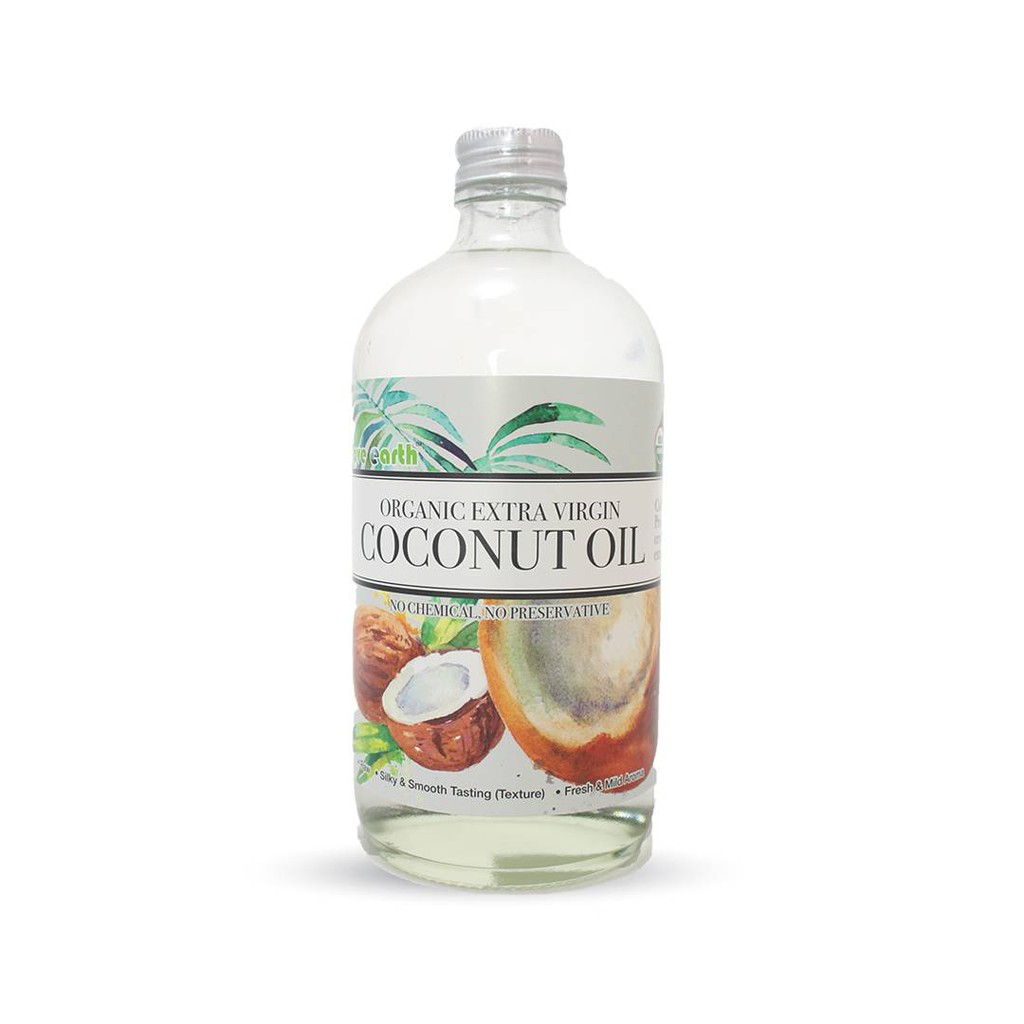 [love earth] Organic Extra Virgin Coconut Oil 480ml | Shopee Malaysia