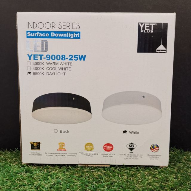 YET PLUS 25W LED SURFACE DOWN LIGHT 6500K DAY LIGHT ( 1 Years Warranty ...