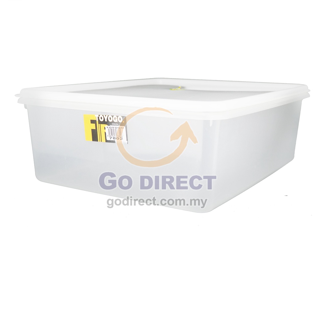 2 X TOYOGO 16L Food Storage Container Food Grade Microwave Freezer ...
