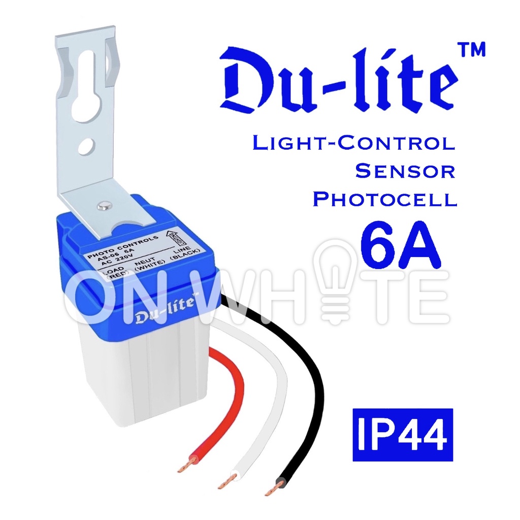 DULITE 6A 240V Photocell Street Light Photoswitch Sensor Auto On Off ...