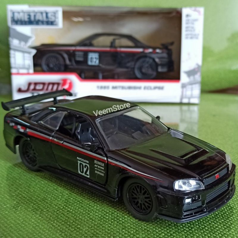 Die Cast 1:32 [fast and furious]Bryan Oconnors Nissan Skyline GT-R R34 ...