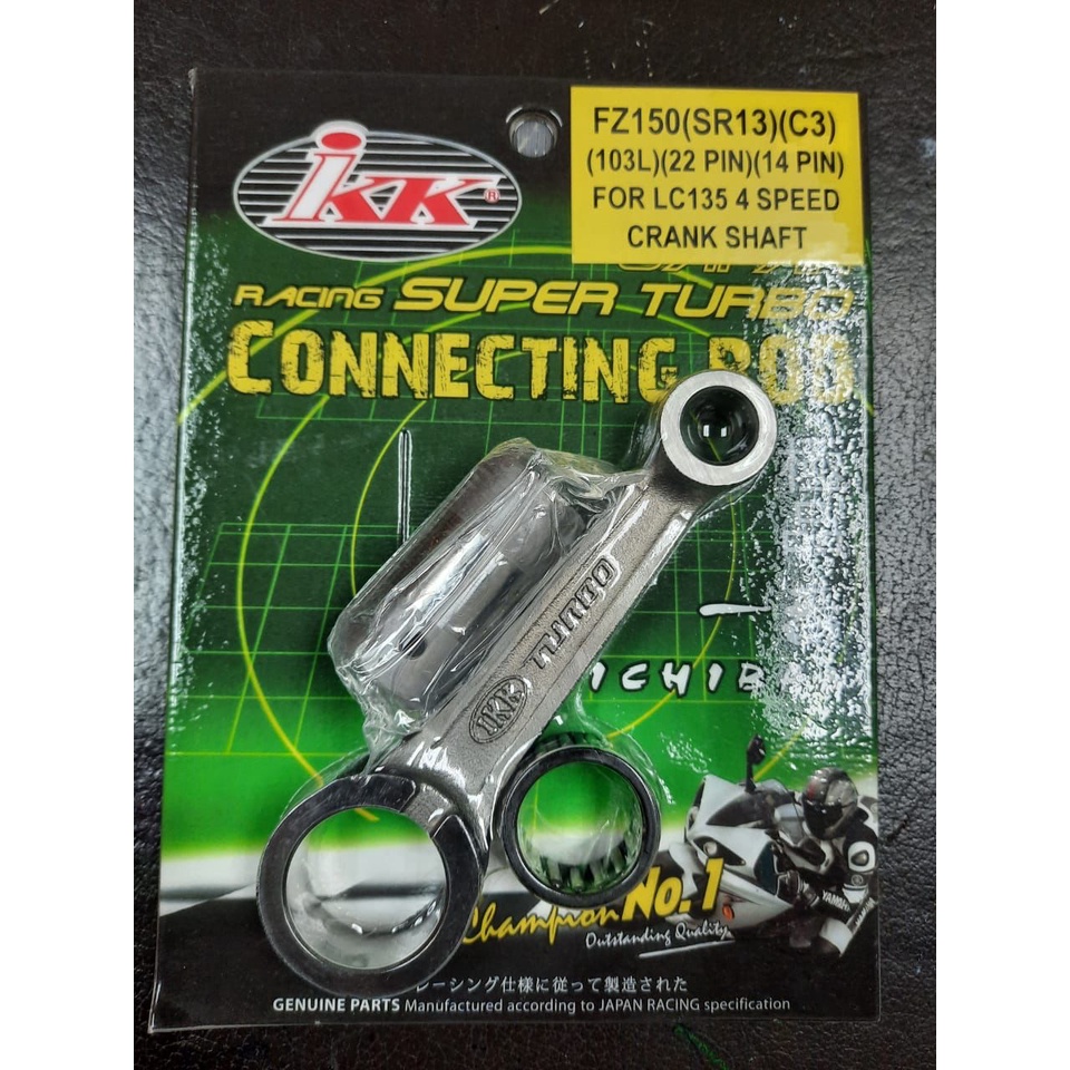 FZ150 / Y15 / LC135 5S IKK RACING SR12(C3) / SR13(C3) CON ROD KIT ...