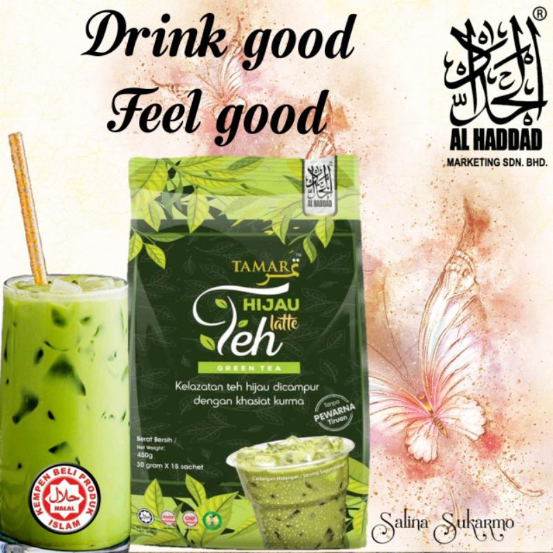 TAMAR TEH HIJAU LATTE 15 sachet | Shopee Malaysia