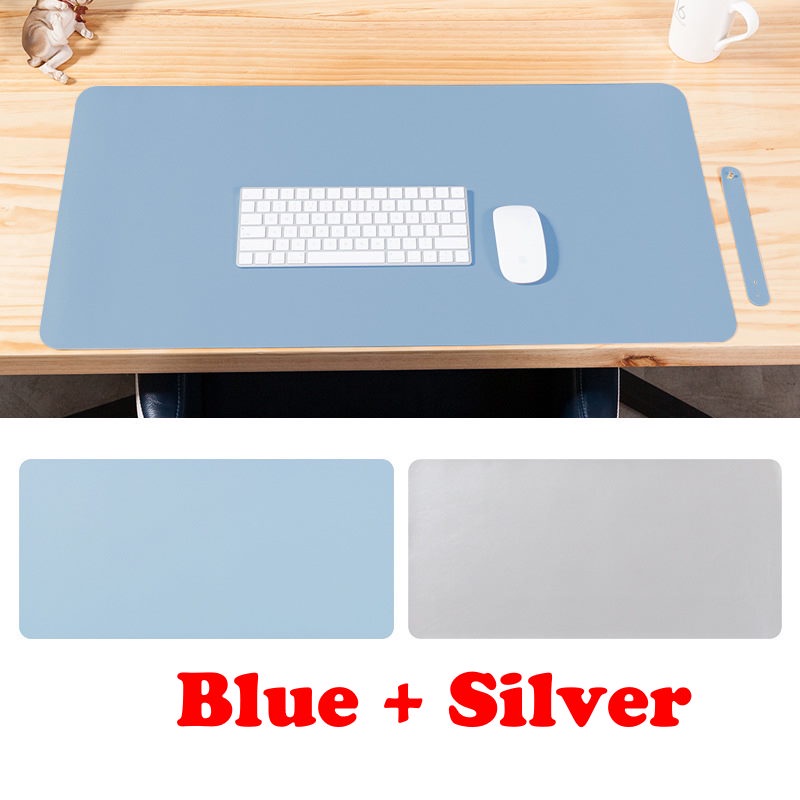 【ShopWithJoy】Big Size Mouse Pad Desk Pad Gaming Mousepad PU Leather ...