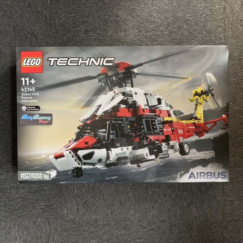 LEGO Technic 42145 Airbus H175 Rescue Helicopter (In-Stock) New MISB ...