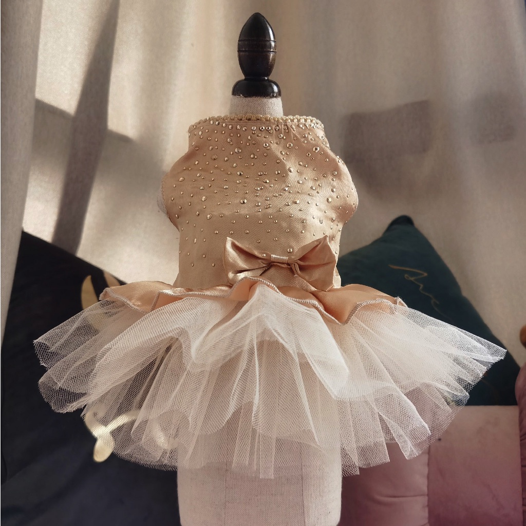 Summer Pet Clothes Wedding Dog Dress For Dogs Skirt Summer Princess Dog ...