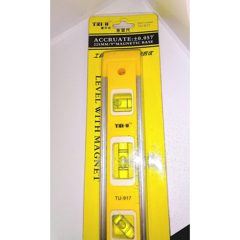 Vertical LEVEL RULER MAGNET BUBBLE PLUMBER MEASUREMENT TOOLS SPIRIT ...