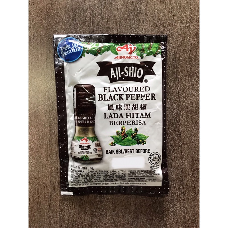 Aji-Shio Black Pepper 40g | Shopee Malaysia