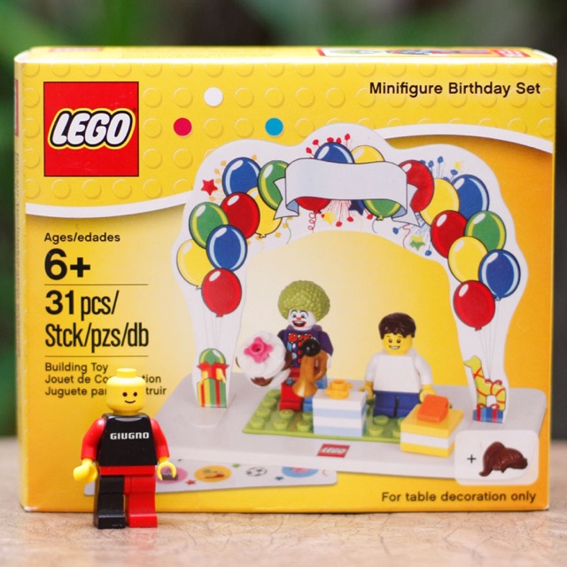 Lego 850791 Minifigure Birthday Set | Shopee Malaysia