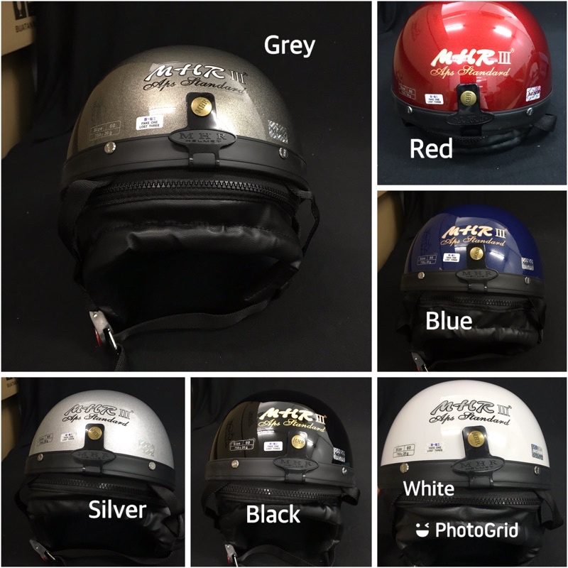 Ninja Turtle MHR-III half cut helmet - 6 colours ready stock | Shopee ...