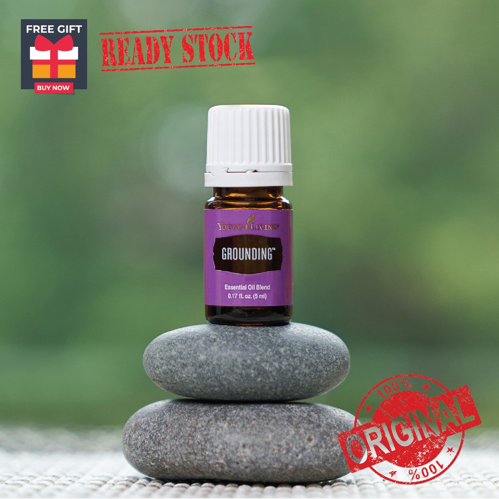 ORIGINAL Young Living (mfg.2020) Grounding Essential Oil 5ml | Shopee ...