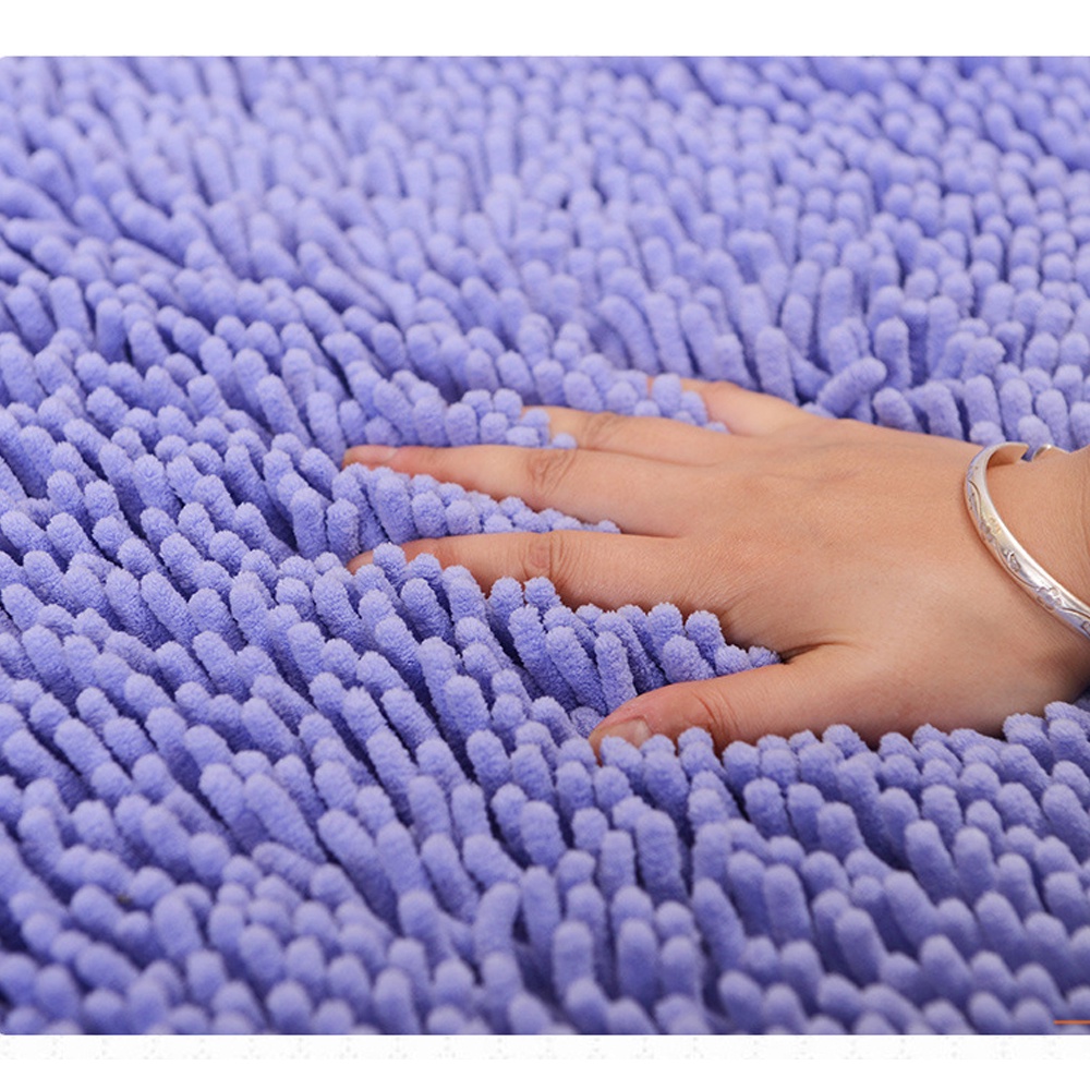 QuickBuy FM010 Half Round Floor Mat Door Mat Rug Soft Carpet Anti Slip ...