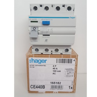 HAGER ELCB RCCB 30MA 100MA 300MA 40A 63A 100A 2POLE 4POLES | Shopee Malaysia
