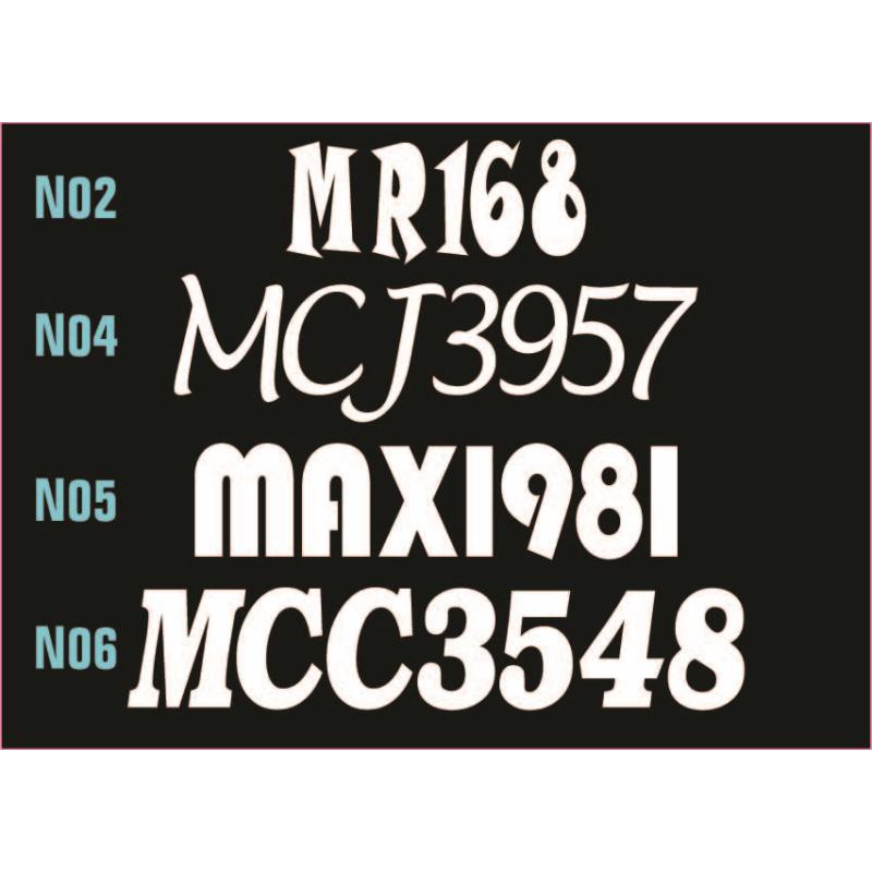 plate sticker motor fancy and standard | Shopee Malaysia