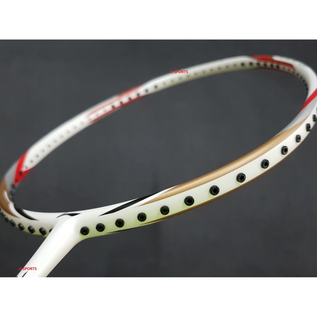 LI-NING TURBO X90 II WHITE GOLD BADMINTON RACKET 3U (ORIGINAL) | Shopee ...