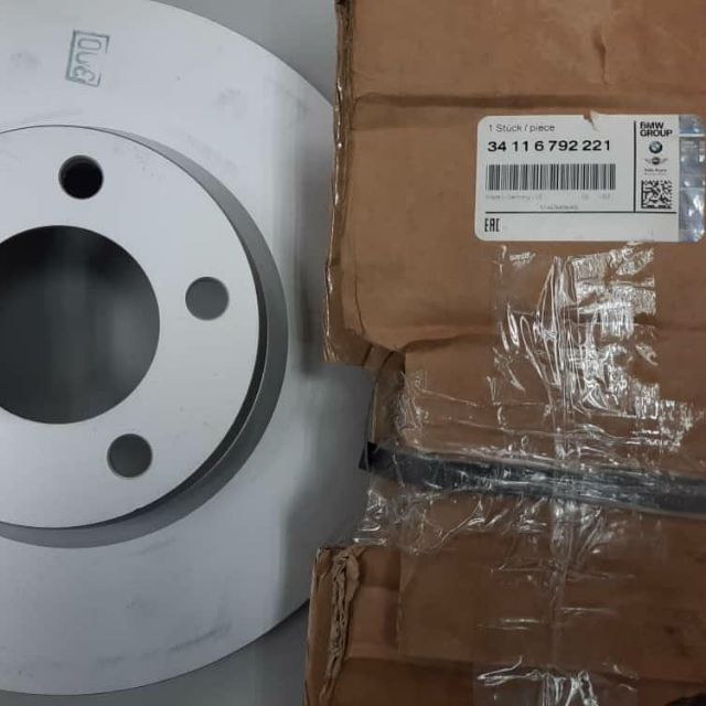 BRAKE DISC ROTOR ( FRONT ) ORIGINAL BMW F30 328i M SPORT ( LEFT AND ...