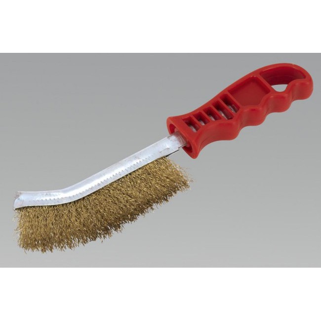 UNION Wire Brush Plastic Handle (Brass/Stainless Steel Wire) | Shopee ...