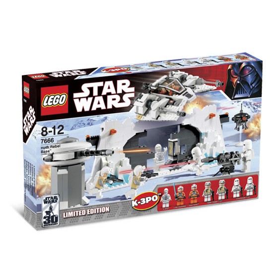 LEGO 7666 Hoth Rebel Base | Shopee Malaysia