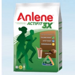 Anlene Regular Activefit 3x Formula Adult Milk Powder Chocolate Flavour ...