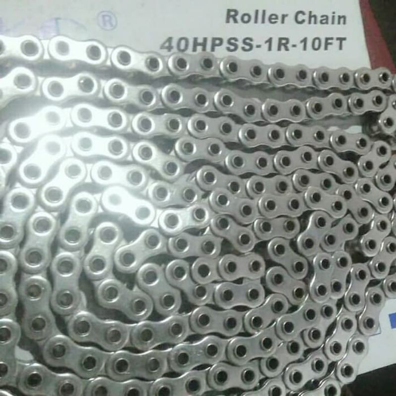 HP Hollow Pin Chain RS 40 Stainless Chain RS40 SUS RS 40x1Rhp Stainless ...