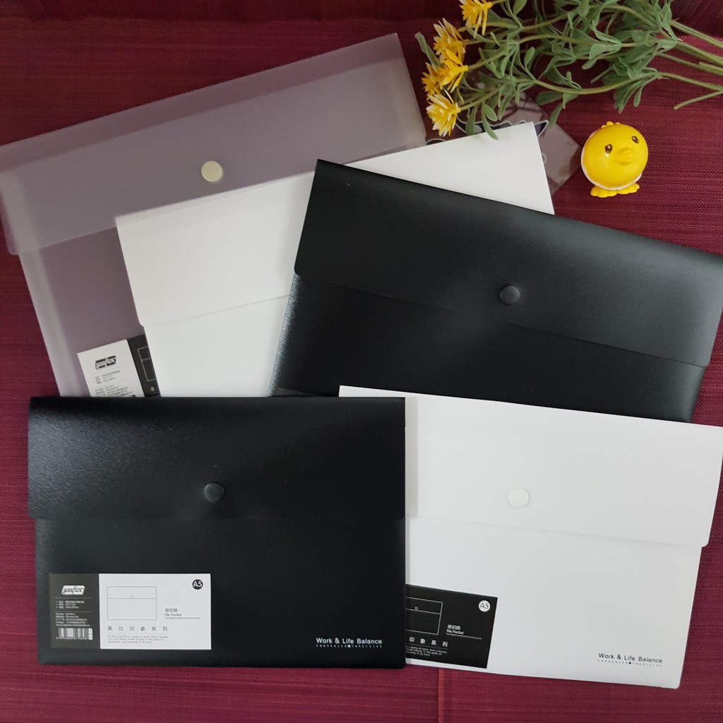 File*Hard Button File / A5 Pocket File / B5 Button File / Office File ...