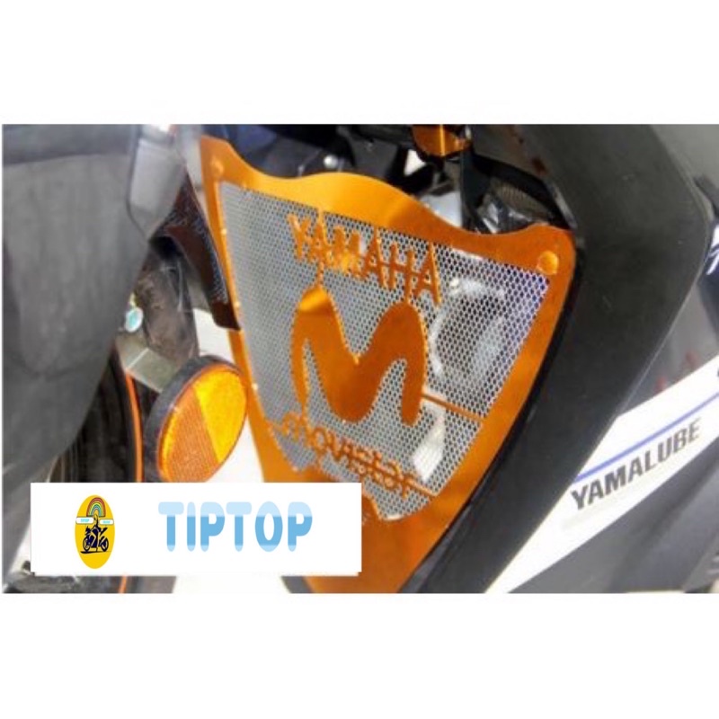 Y15ZR V1-V2 ENGINE COVER ALLOY GOLD EMAS MOVISTAR YAMAHA Y15 CASING ...