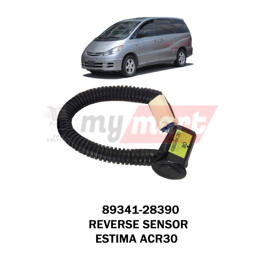 Toyota Estima ACR30 2000-2005 Reverse Sensor Parking Sensor Rear Bumper ...