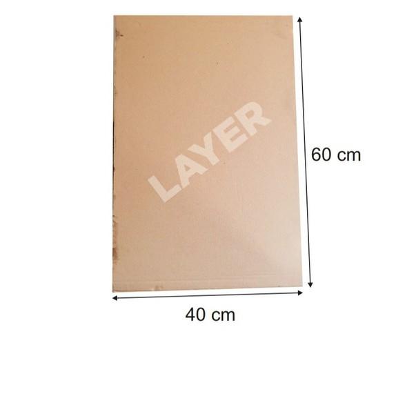Cardboard CARTON SHEET 60 x 40 SINGLE WALLCORRUGATED SHEET NEW PLAIN ...